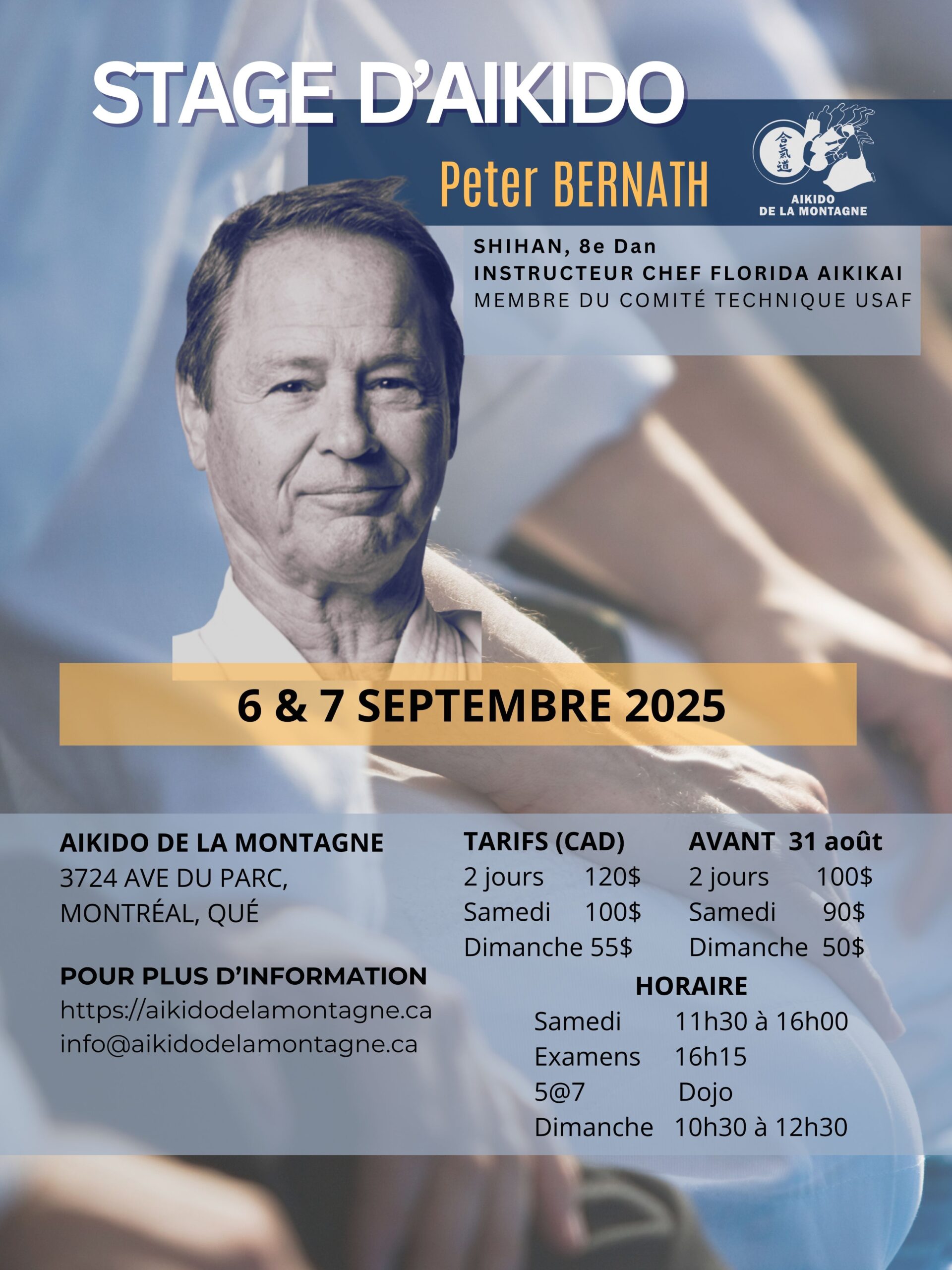 Peter Bernath Samedi 2025 - Aikido de la Montagne